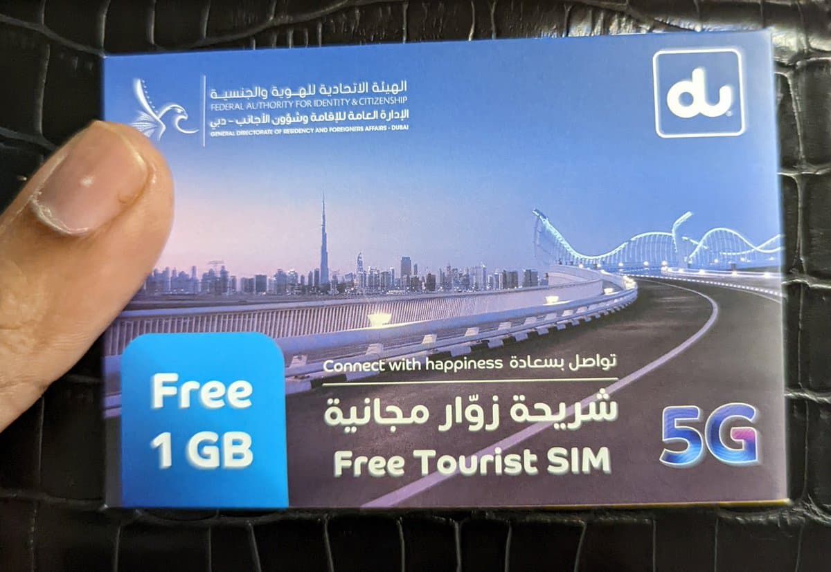 Getting a Tourist SIM Card at Dubai Airport - Ultimate Guide 2024